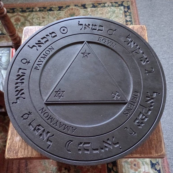 Large SPIRIT TRAP in Solid Oak (jason Miller - 'protection & Reversal ...