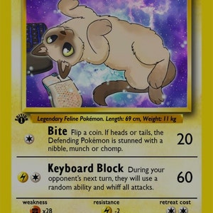 Evolution Set 2 or 3 Pet Pokemon Cards | Etsy