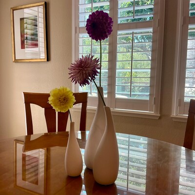 Kimisty Ceramic off White Vase, Pampas Vase for Decor, Nordic ...