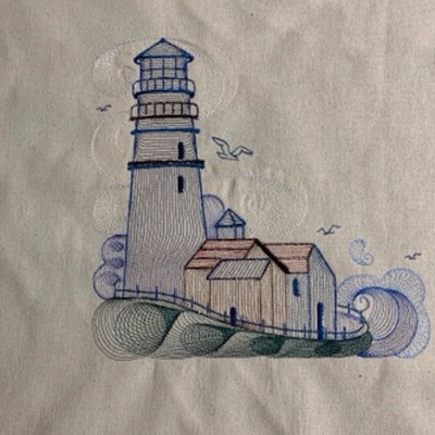 Lighthouses Machine Embroidery Designs Pack Instant Download 5x5 6x6 ...