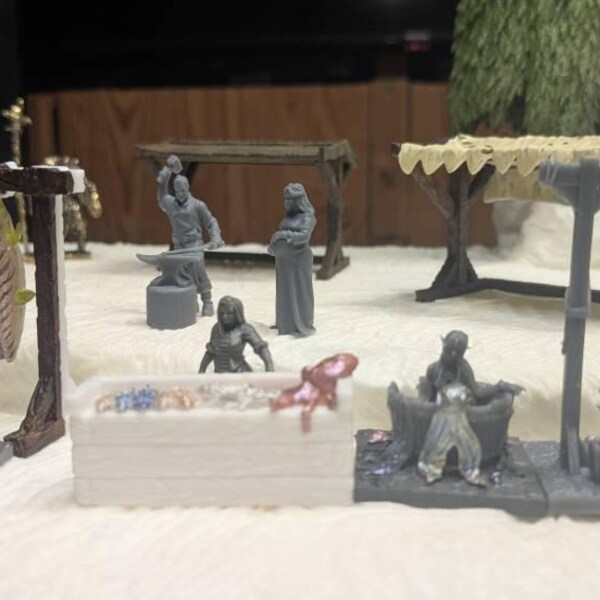 River Barge / Boat With Rafters - Playable Terrain for Dungeons ...