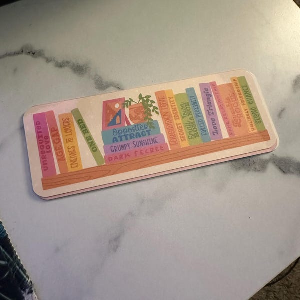 Romance Book Club Design 2 Book Club Bookmark Cute Bookmark Bookish ...