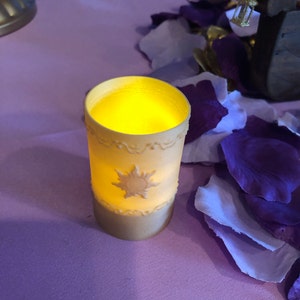 Tangled Lantern Tea Lights Rapunzels Floating Lights Three 3 Warm White ...