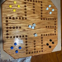 Handmade Oak Aggravation Board Game 6 Player Hexagon Board - Etsy Canada