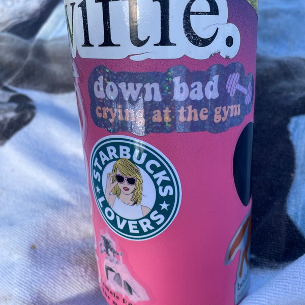 Down Bad Sticker Crying at the Gym TTPD Sticker Tortured Poets Album ...