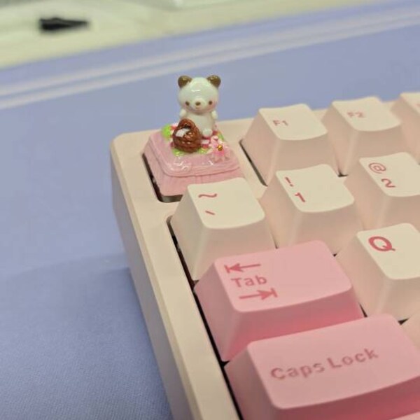 Miffy Bunny Handmade Artisan Keycap - Etsy