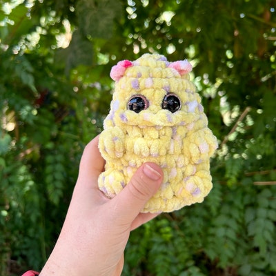 Pocket Worry Monster Crochet Pattern PDF - Etsy