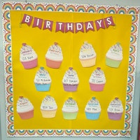Student Birthdays Display Posters | Printable Classroom Decor | Jungle ...