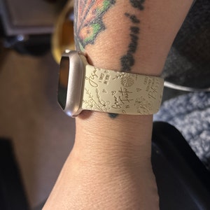 Floral Faith Watch Band 38mm 40mm 41mm 42mm 44mm 45mm S/M M/L Series 1 ...