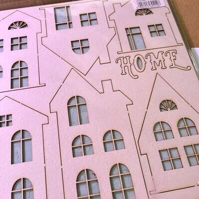 Mintay Houses Set Chippies Chipboard Sheet Mintay Chippies Mintay ...