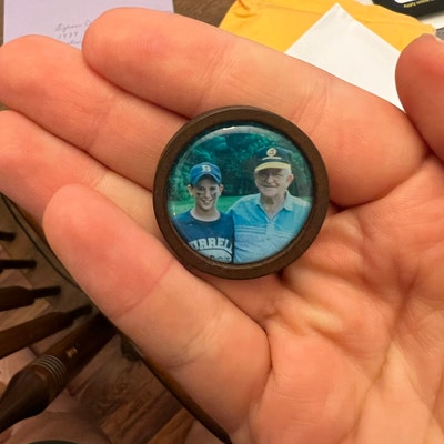 Custom Pocket Memory Stone, Personalized Memorial Stone With Photo, on ...