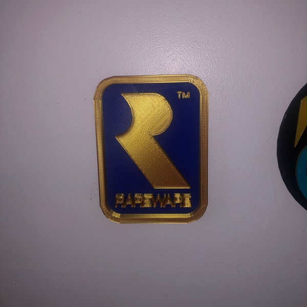 Revised* Rareware Video Game Logo Sign Decoration ~ 4.5x3in (videogame ...