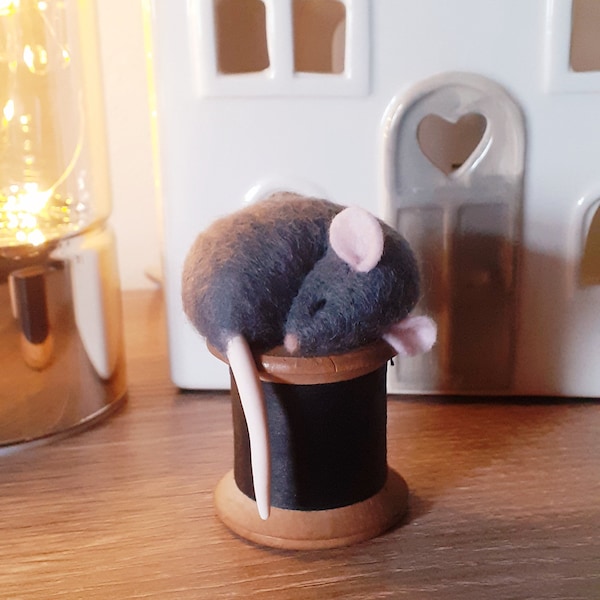Miniature Mouse Picture, Garden Shed Diorama Cute, Gift for Her ...