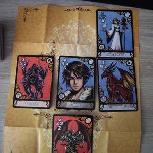 FFVIII Triple Triad Full Card Set - Etsy