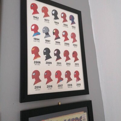 MARVEL ABC Alphabet Illustrated Poster Gift Wall Art - Etsy