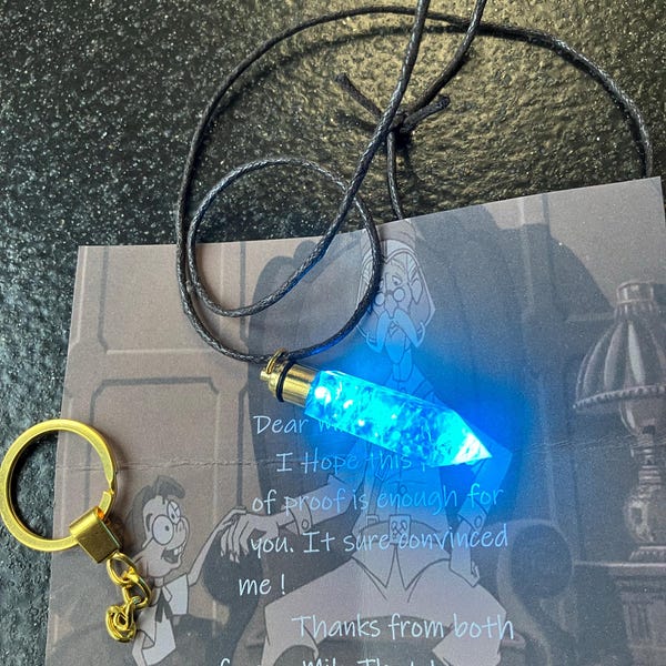 Disney's Atlantis the Lost Empire Kida Crystal Handcrafted Glowing ...