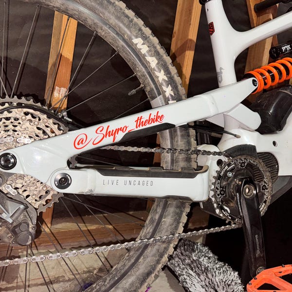 Custom Bike Frame Decals Bike Frame Decals Custom Decals Custom Decals ...