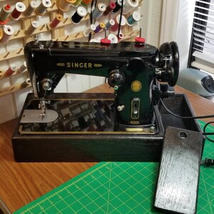1930 Singer Model 101 Sewing Machine Documented New Finish | Etsy