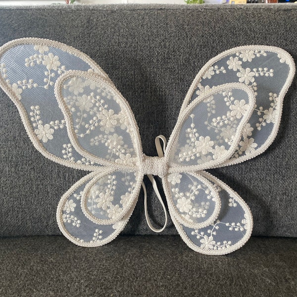 Baby Child Floral Fairy Double Wing Dressup Quality Fairy Wings ...