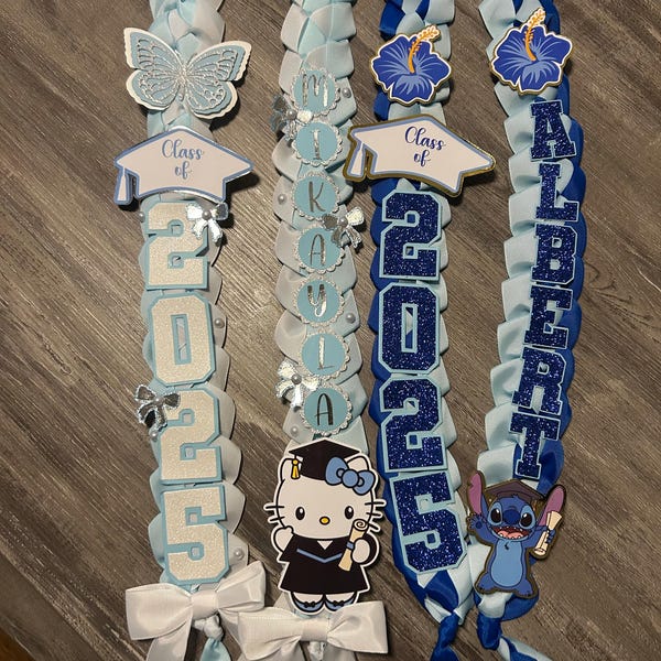 Memorial Graduation Lei Promotion Gift Lei Senior Night Gift Lei ...