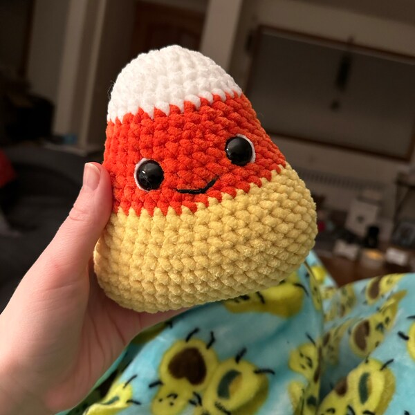 Candy Corn Crochet Pattern, Plushie Halloween Candy, Autumn Candy Corn ...