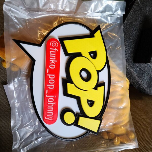 Custom Funko POP Logo Display Sign With Categories - Etsy