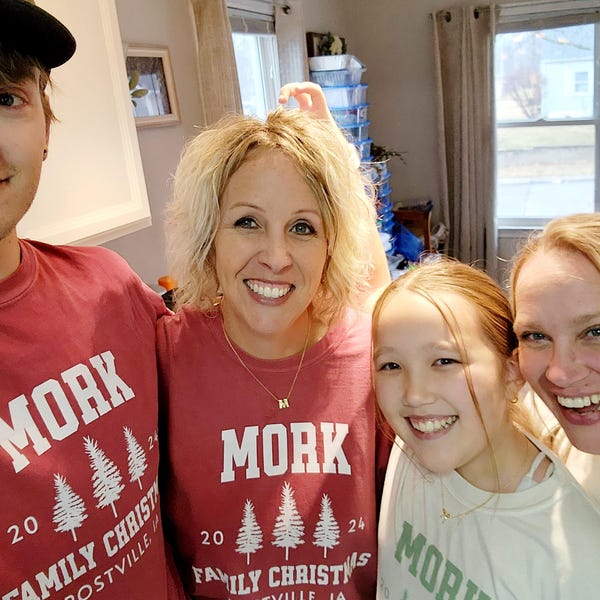Custom Family Christmas Shirts, Comfort Colors Matching Family ...
