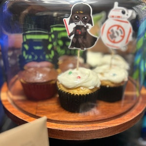 Volcano Cupcake Toppers - Etsy