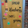 Spread Kindness Not Germs Decal, School Nurse Decor, Nurse Clinic Wall ...