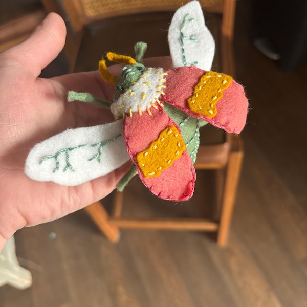 Spring Felt Beetle PDF Pattern Download, Sewing Tutorial - Etsy