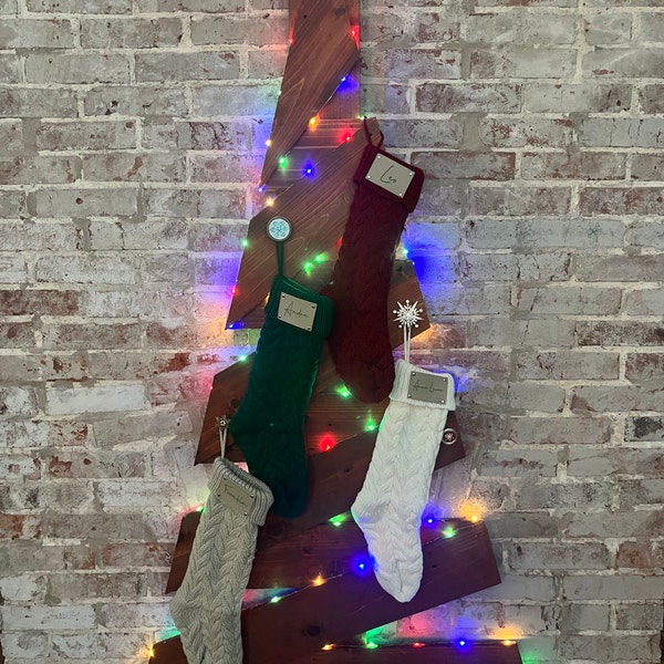 Stocking Tree (wall Mounted) - Etsy