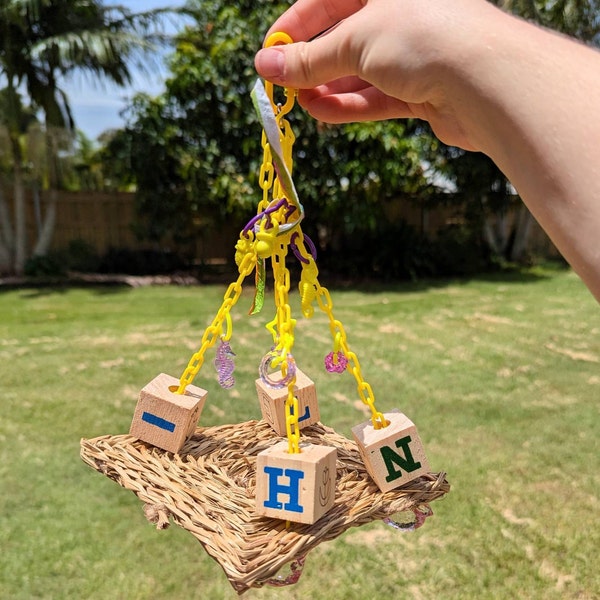 Sola Ball Fun - Hand Made Toys for Small to Medium Pet Birds Using Safe ...