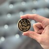 1 Favor Coin - Custom Engraved Brass Coin - Couples Flip Coin - Gifts ...
