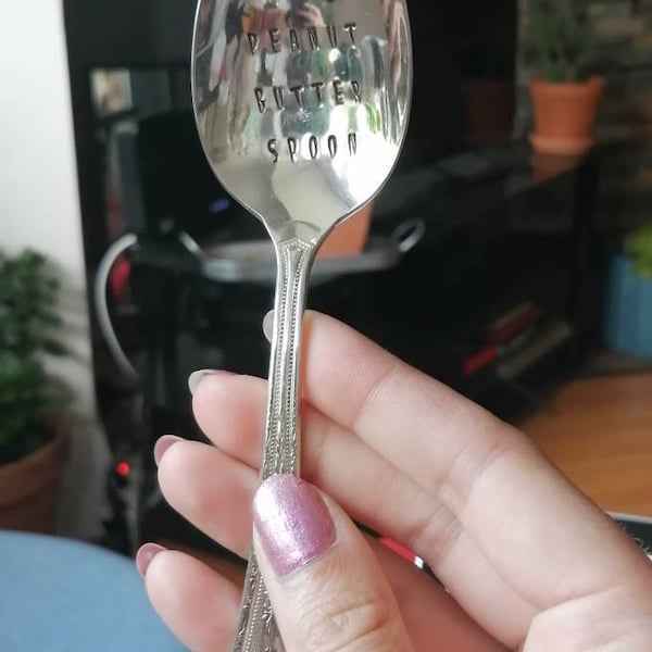 Personalized Peanut Butter Spoon | Gift for Dad | Gift for Him | PB&J ...