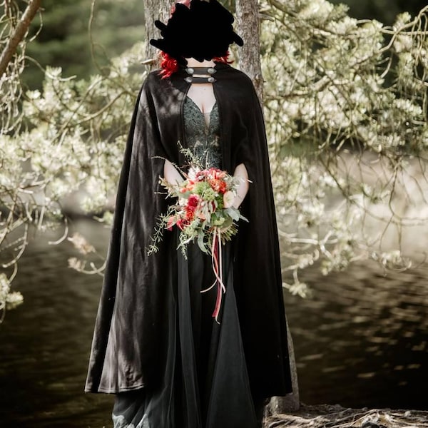 Hooded Cloak With Arm Slits, Medieval Cloak, Viking Cloak, Hooded Cape ...
