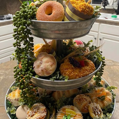 Fake Pastry, Faux Breakfest Food, Photo Prop, Coffee Bar Decor - Etsy