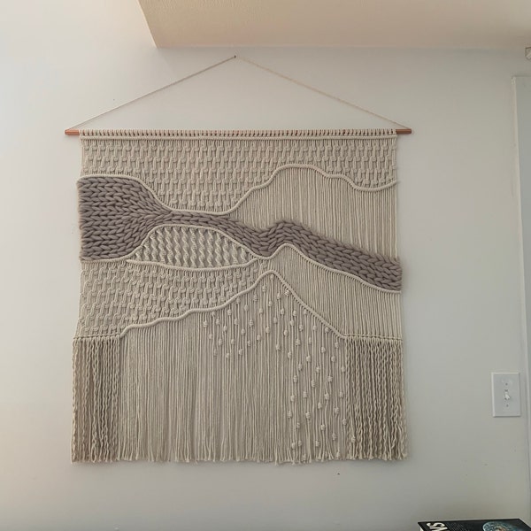 JACINTA : Contemporary Macrame - Modern Macrame - Macrame Wall Hanging ...