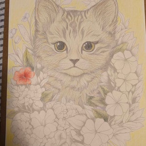 50 Cute Floral Baby Animal Coloring Pages - Adult and Kids Coloring ...