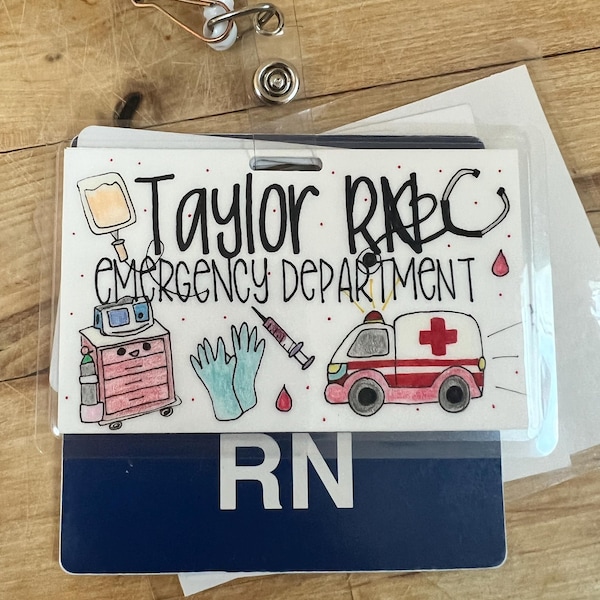 Custom Badge Back - Etsy