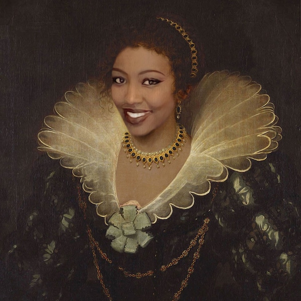 Custom Personalized Historical Portrait Queen Victoria, Royalty, Queen ...