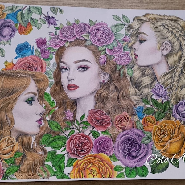 Set of Art GOLD | Mariola Budek - Coloring Book | Kids Colouring 24 ...