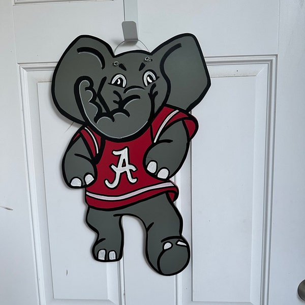 House Divided Alabama / Auburn Door Hanger FOOTBALL - Etsy