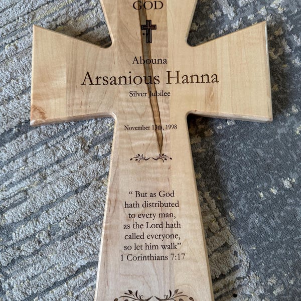 Custom Personalized Ordination Cross, Ordination Gift, Ordination ...