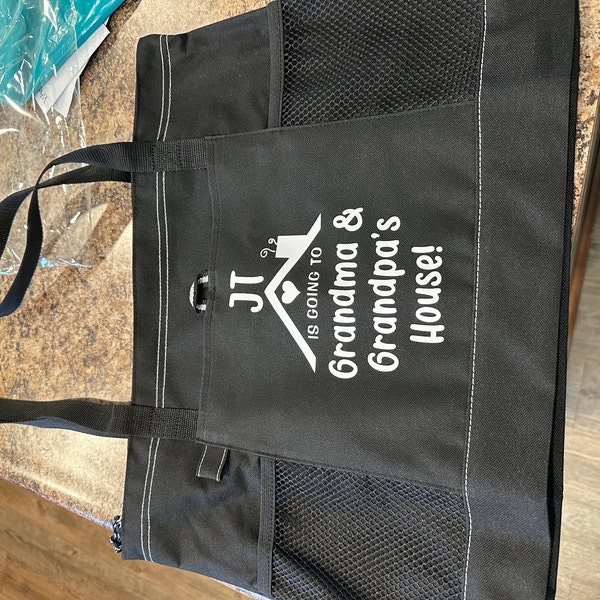 Camping Tote With Camping Queen Design, Camping Lover Tote ...