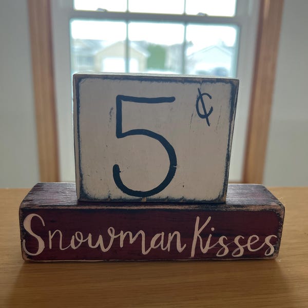 Hand Painted Lettered Distressed Valentine Sheep Valentine Wishes 2 ...