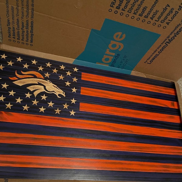 Green Bay Packers Wooden American Flag - Etsy