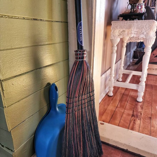 Handmade Broom, House Broom, Country Kitchen Decor, Rainbow Sweeper ...