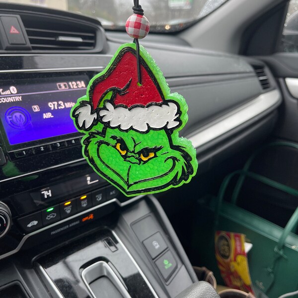 Christmas Grouch Freshie - Etsy