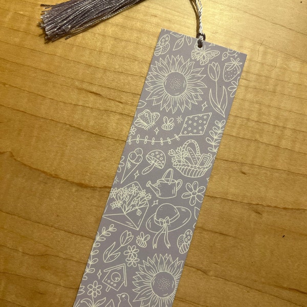 Halloween Bookmark - Haunted Mansion With Pumpkins, Ghosts, Bats, the ...