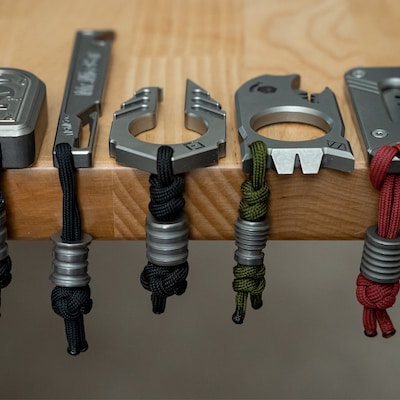 Titanium EDC Bead for / With Lanyard - Etsy